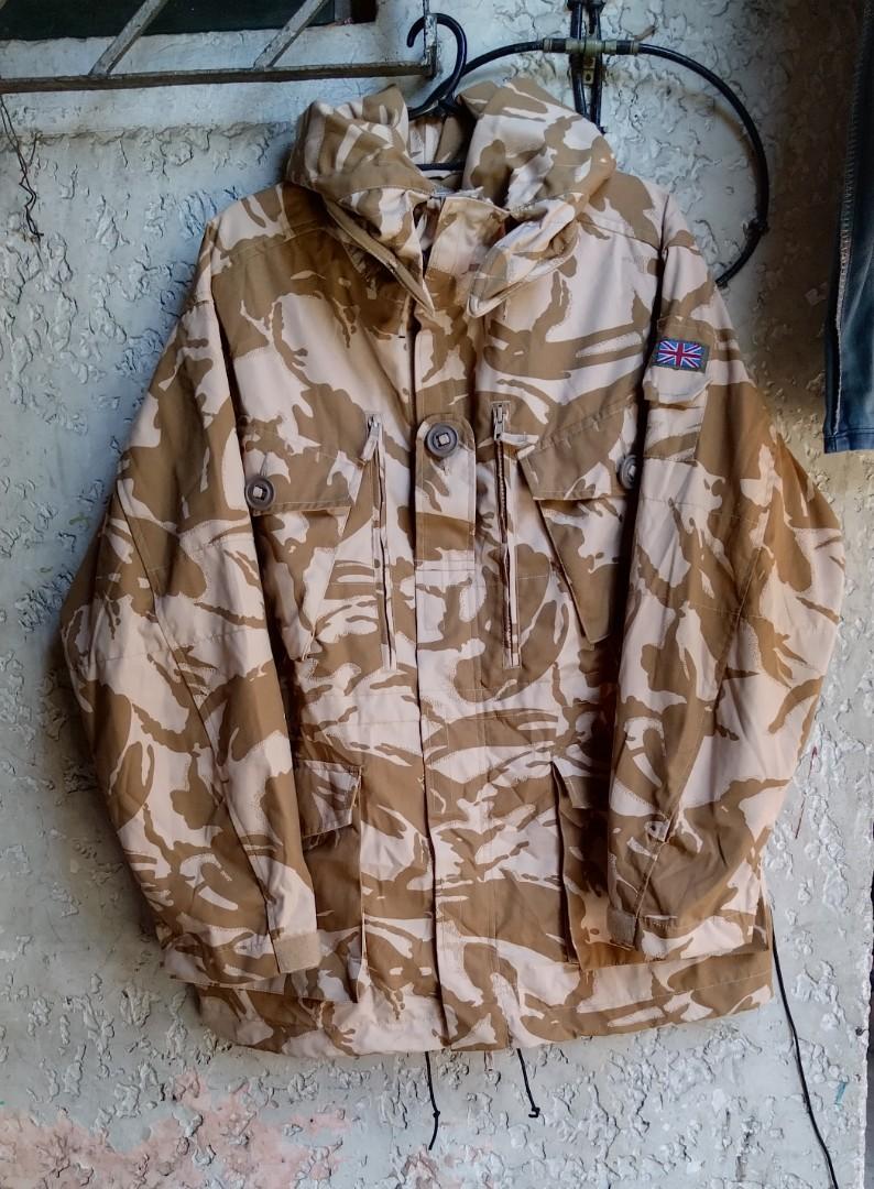 BRITISH SMOCK COMBAT WIND PROOF DESSERT DP, Men's Fashion, Coats ...