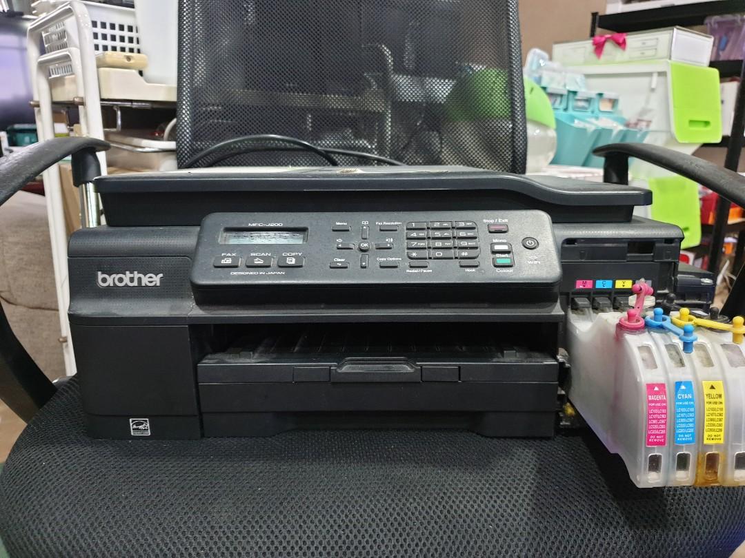 Brother MFCJ200 (Defective Printer), Computers & Tech, Printers ...