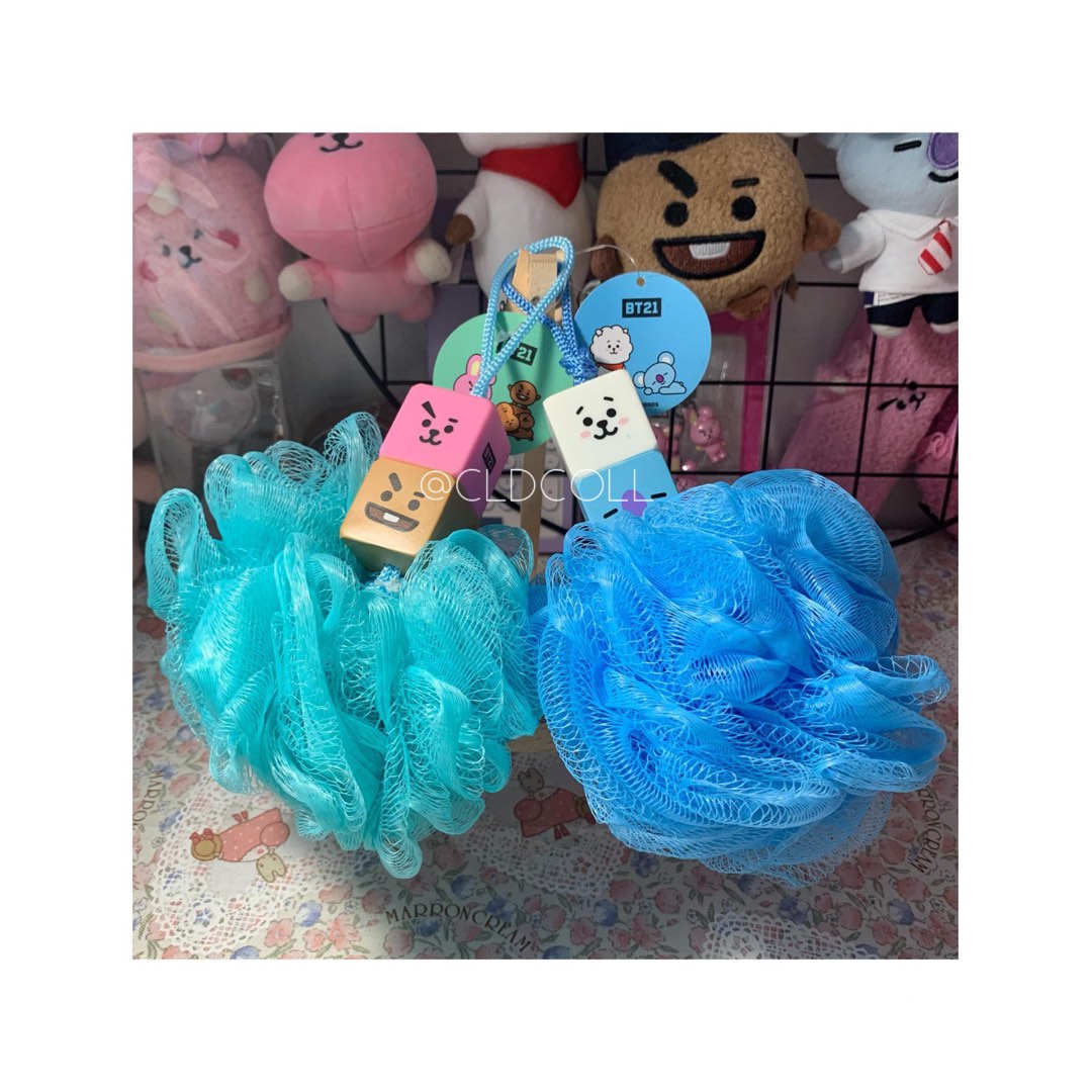 BT21 RJ/KOYA & COOKY/SHOOKY body scrub official, Hobbies & Toys ...
