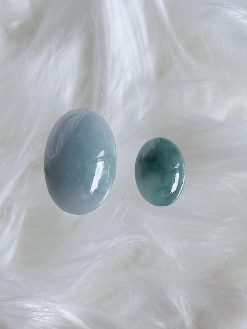 Burmese Jadeite Type A Blue Water Jade Stone, Women's Fashion, Jewelry ...