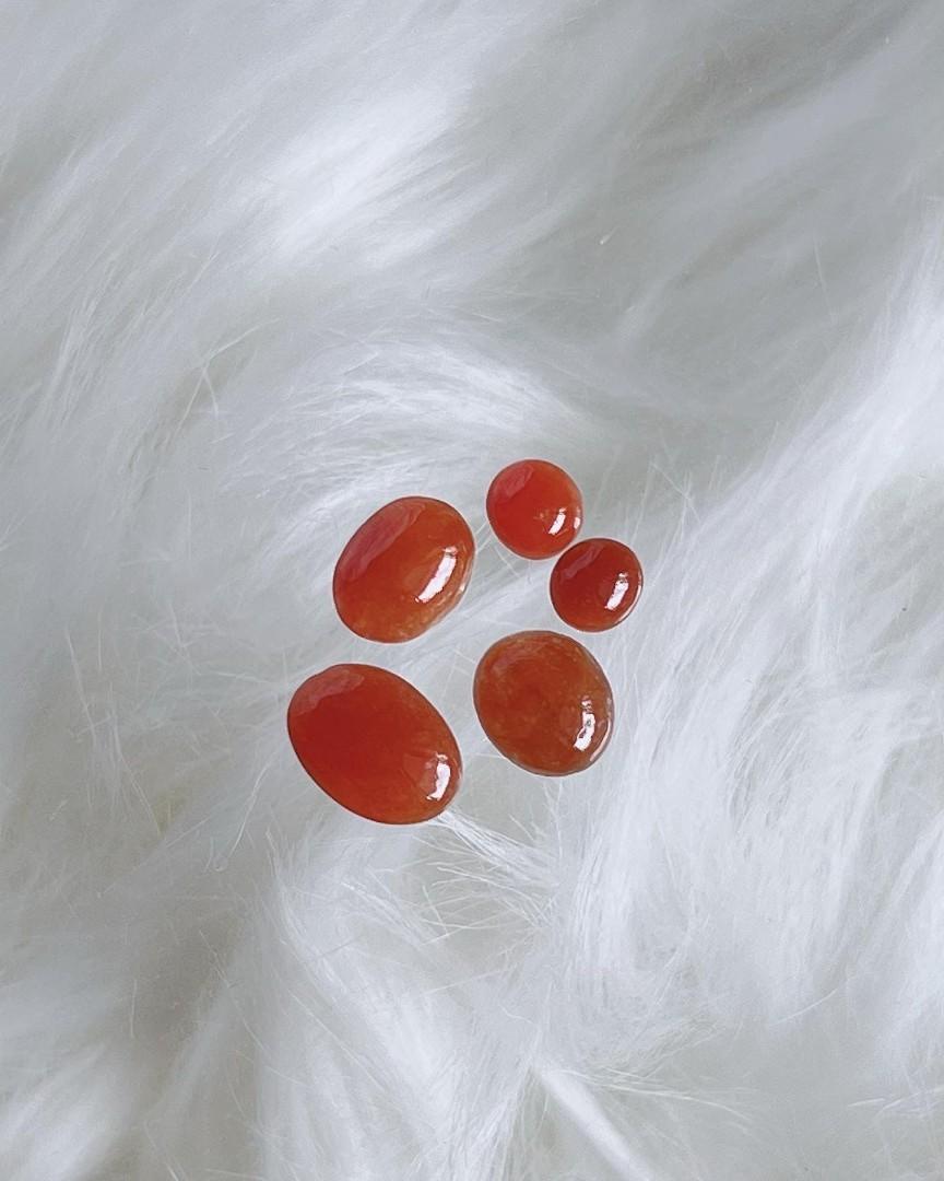 Burmese Jadeite Type A Red Jade, Women's Fashion, Jewelry & Organisers ...