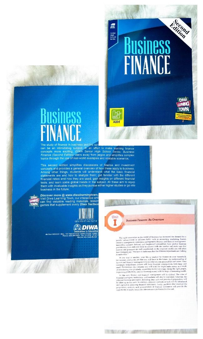 business Finance | Diwa Learning Town, Hobbies & Toys, Books ...