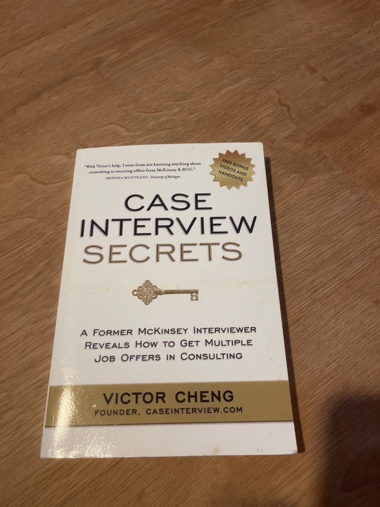 Case Interview, Hobbies & Toys, Books & Magazines, Fiction & Non ...