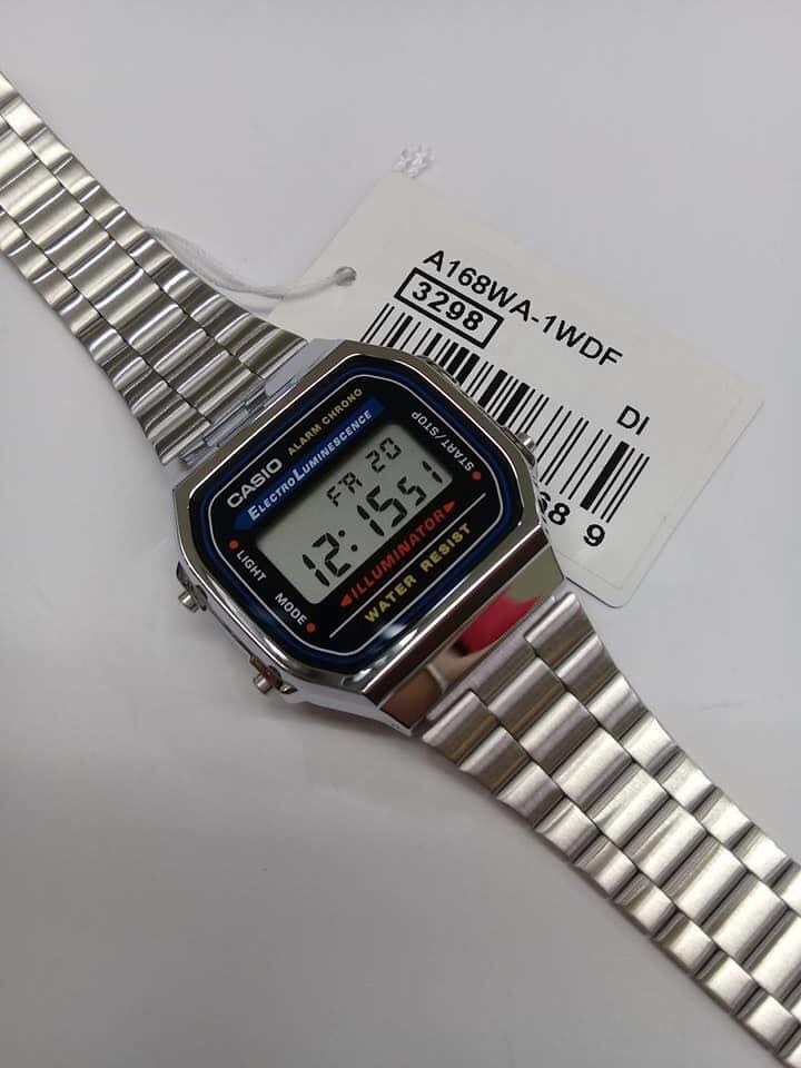 Casio Vintage A168 A168WA-1, Men's Fashion, Watches & Accessories ...