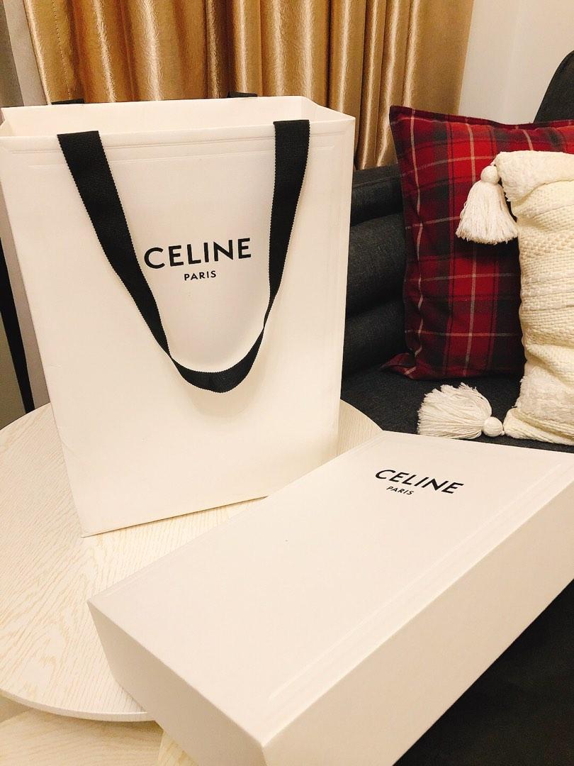 Celine Paper bag and box, Luxury, Accessories on Carousell