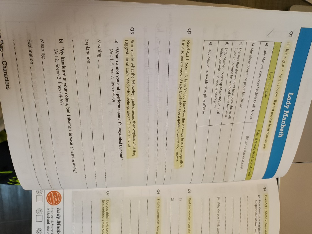 CGP guide for IGCSE macbeth excercise book, 興趣及遊戲, 書本 & 文具, 書本及雜誌 - 補充 ...