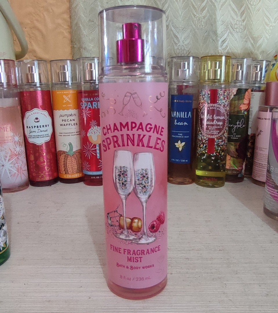 Champagne Sprinkles Preloved, Beauty & Personal Care, Fragrance ...