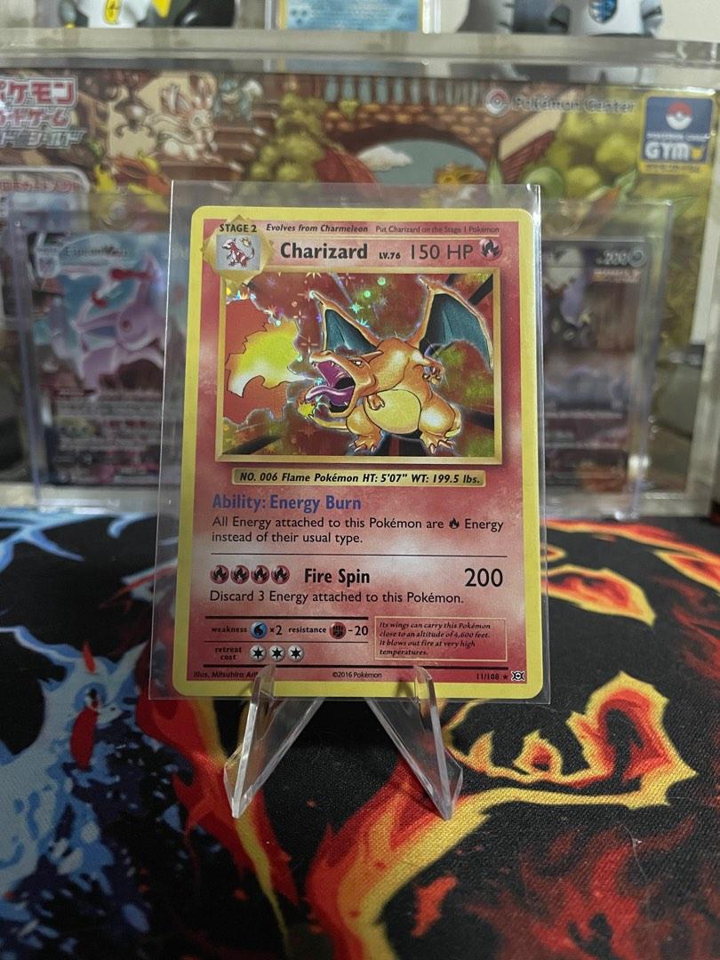 Charizard XY: Evolutions 11/108, Hobbies & Toys, Toys & Games on Carousell