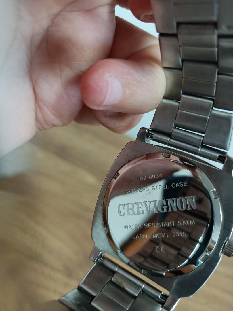 Chevignon stainless steel watch, Women's Fashion, Watches & Accessories ...