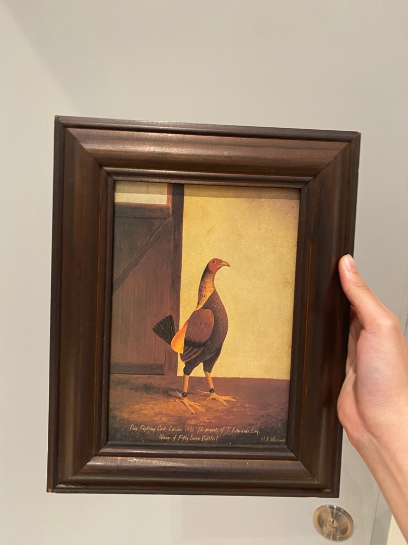 Chicken Picture, Furniture & Home Living, Home Decor, Frames & Pictures ...