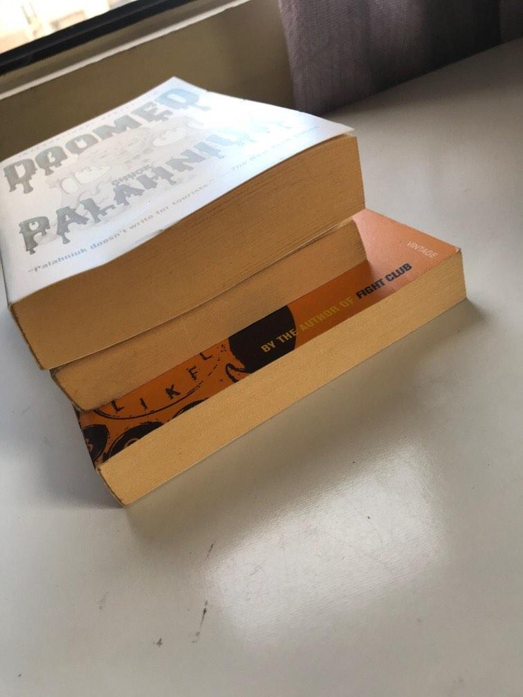 Chuck Palahniuk Books (Doomed, Damned, Survivor), Hobbies & Toys, Books ...