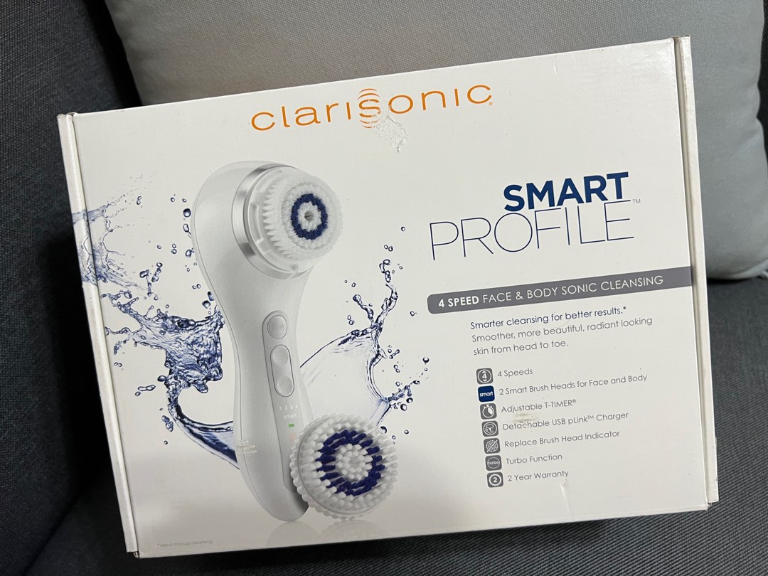 Clarisonic科萊麗 音波淨膚儀 smart profile, 香水、美妝、保養, 身體清潔保養, 毛髮移除在旋轉拍賣