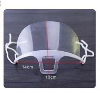 Clear PVC Spitguard/ Chin masks, Mouth guard for Various F&B and ...