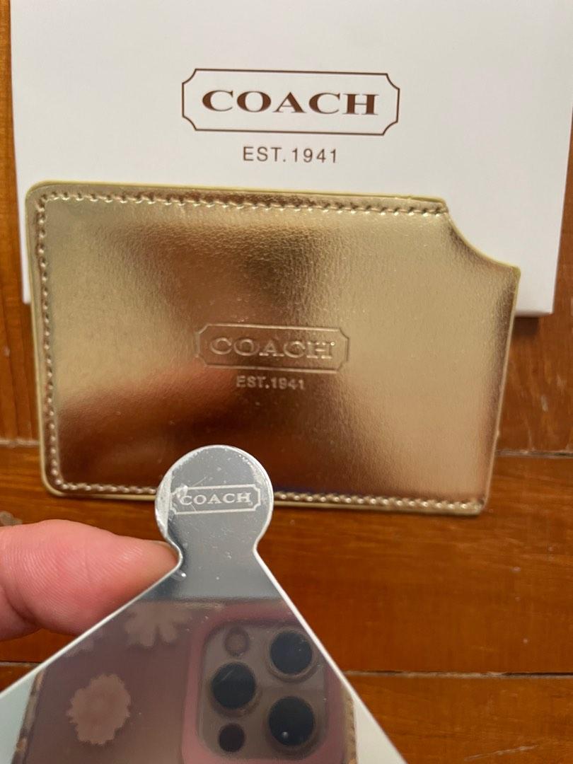 Coach mirror and case, Women's Fashion, Watches & Accessories, Other ...