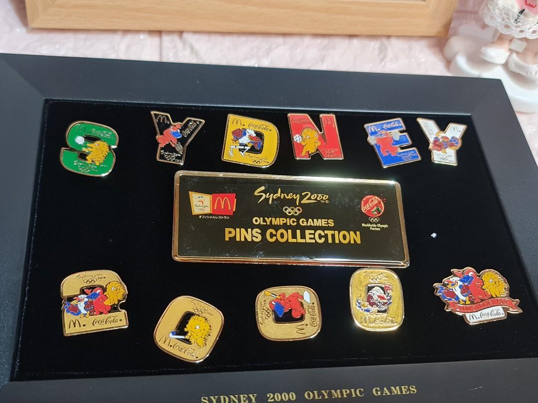 Coca Cola Collectibles 2000 olympics complete sydney pins, Hobbies ...