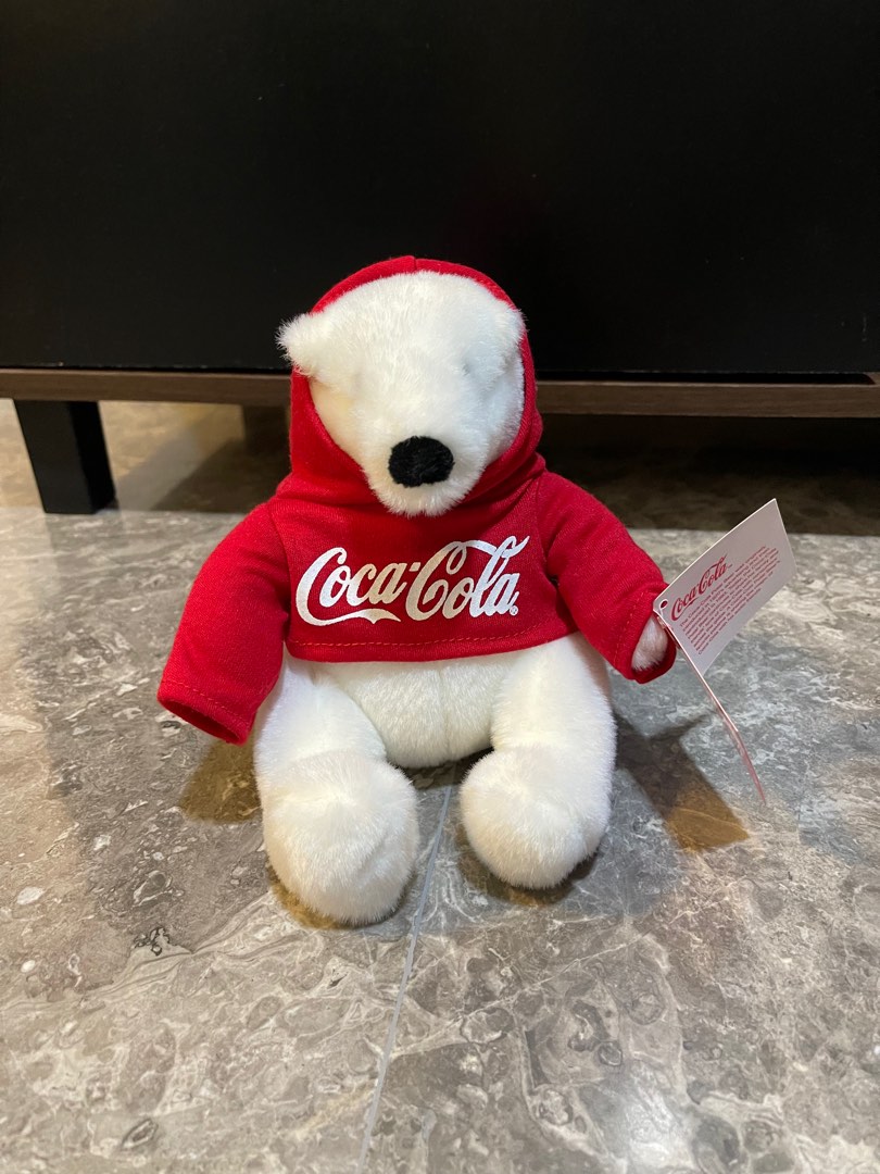 COCA COLA PLUSH POLAR BEAR, Hobbies & Toys, Memorabilia & Collectibles ...