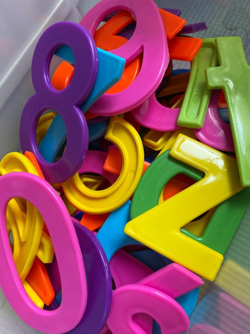 Colorful Alphabet & Numbers 0-9, Hobbies & Toys, Toys & Games on Carousell