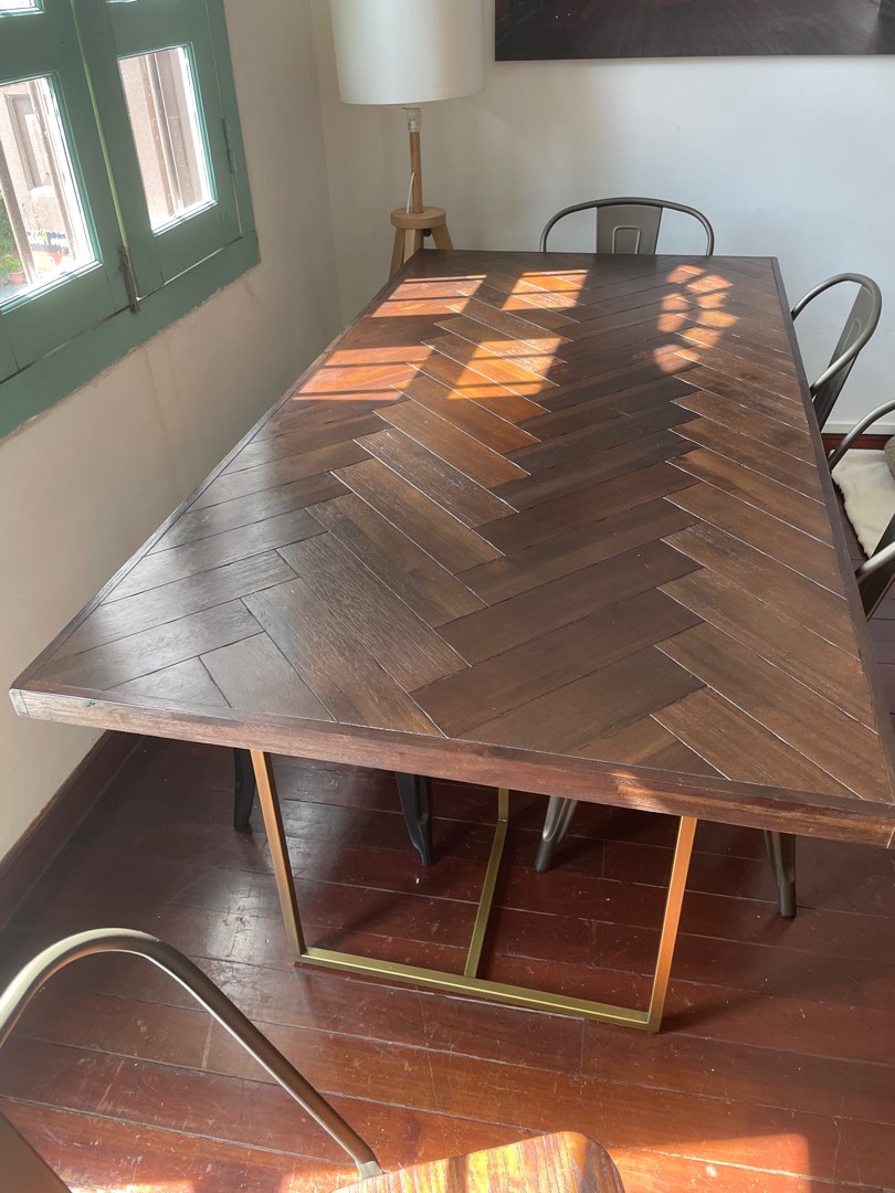 Commune Bruno Dining Table Set, Furniture & Home Living, Furniture ...