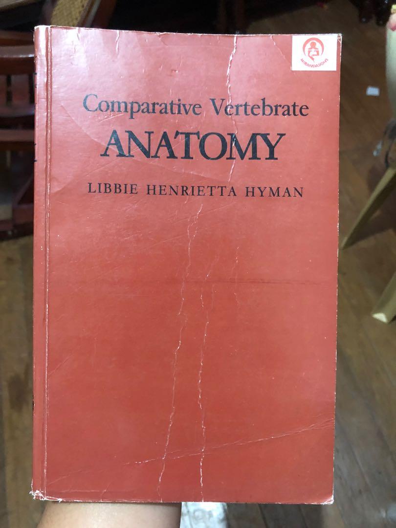 Comparative Vertebrate Anatomy Libbie Henrietta Hyman Book, Hobbies ...