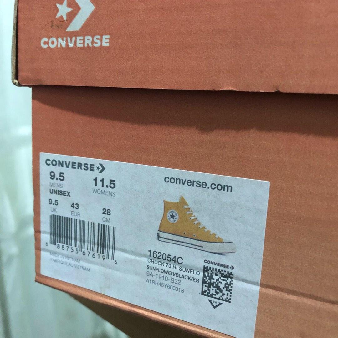 CONVERSE 70s SUNFLOWER (PT. MAP ADI PERKASA), Fesyen Pria, Sepatu ...