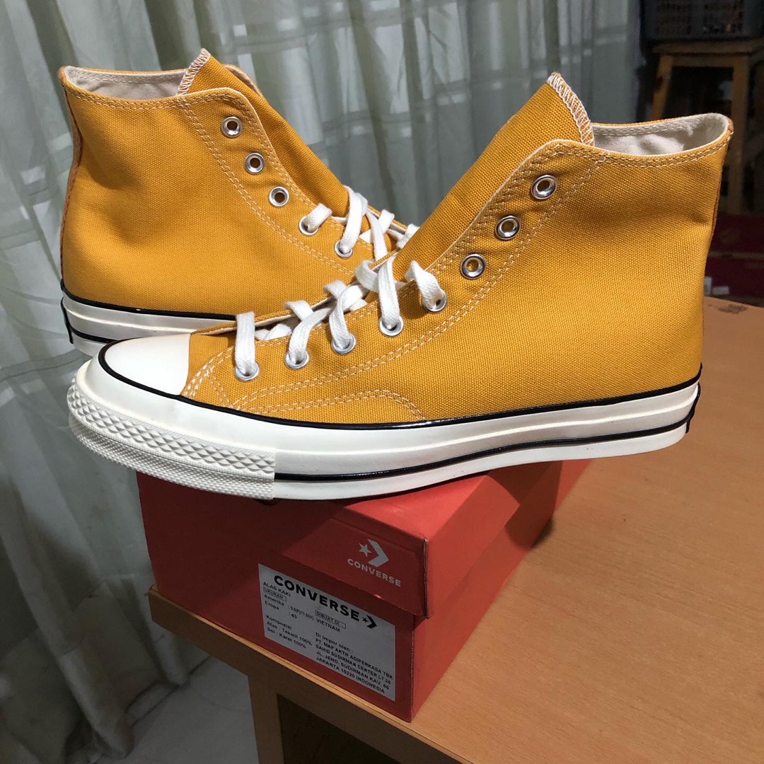 CONVERSE 70s SUNFLOWER (PT. MAP ADI PERKASA), Fesyen Pria, Sepatu ...