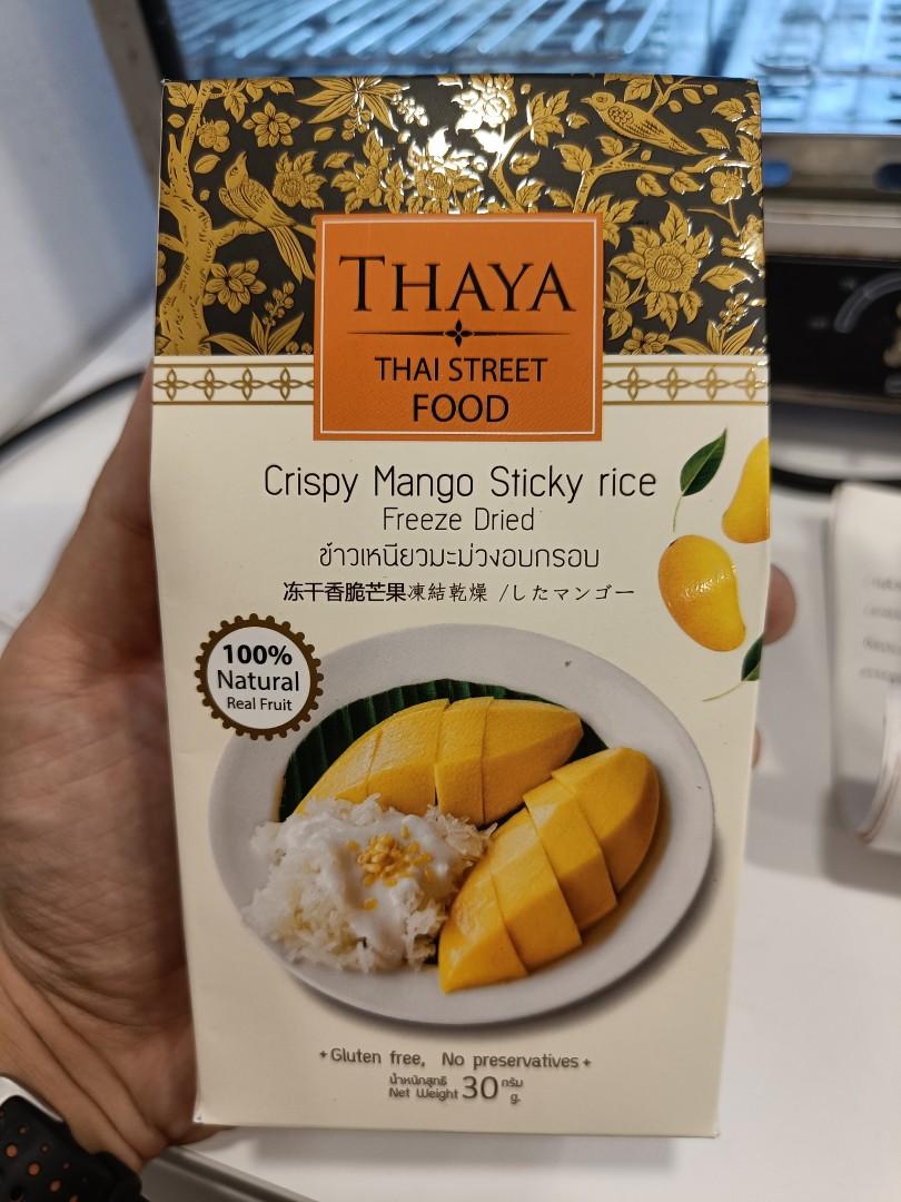 Crispy mango sticky rice freezed dried, Food & Drinks, Other Food ...