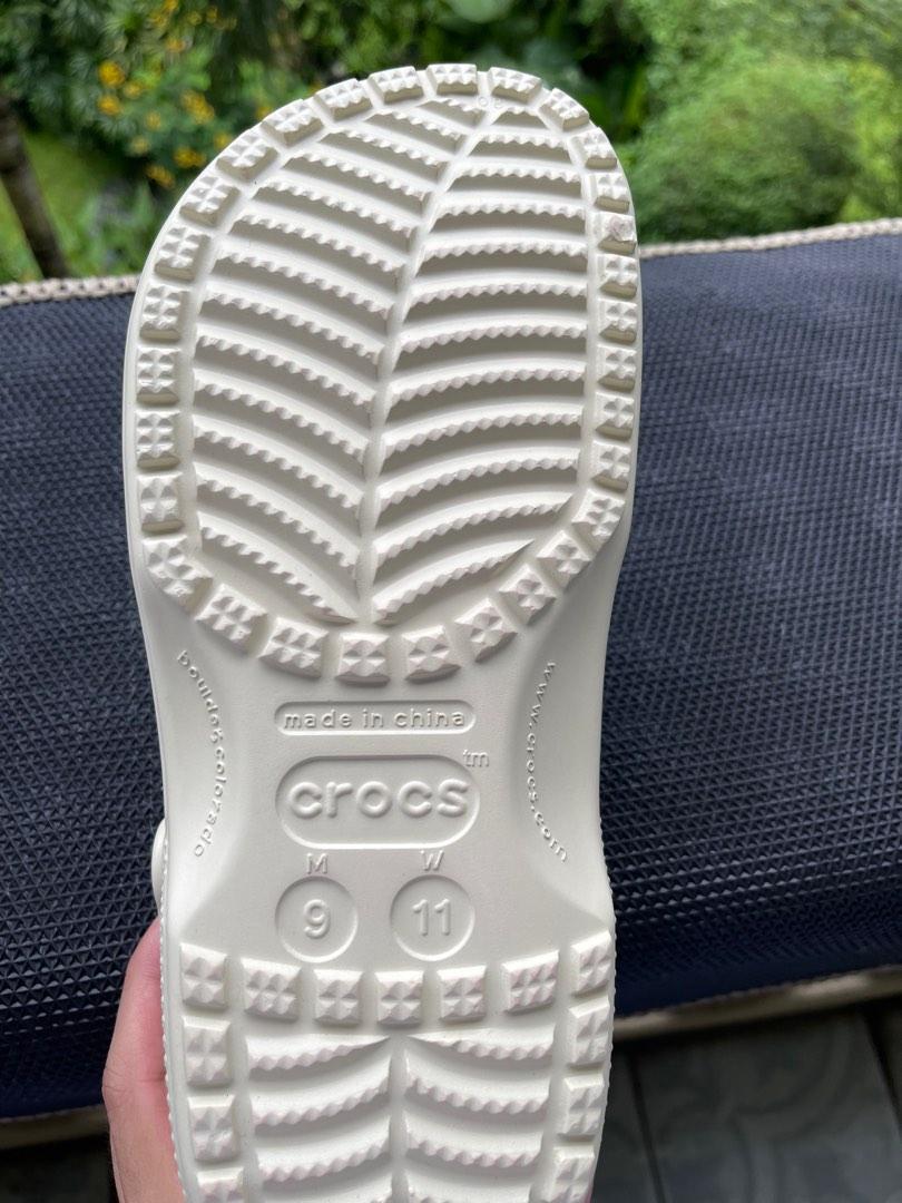 Crocs classic clogs in bone, Men's Fashion, Footwear, Slippers & Slides ...