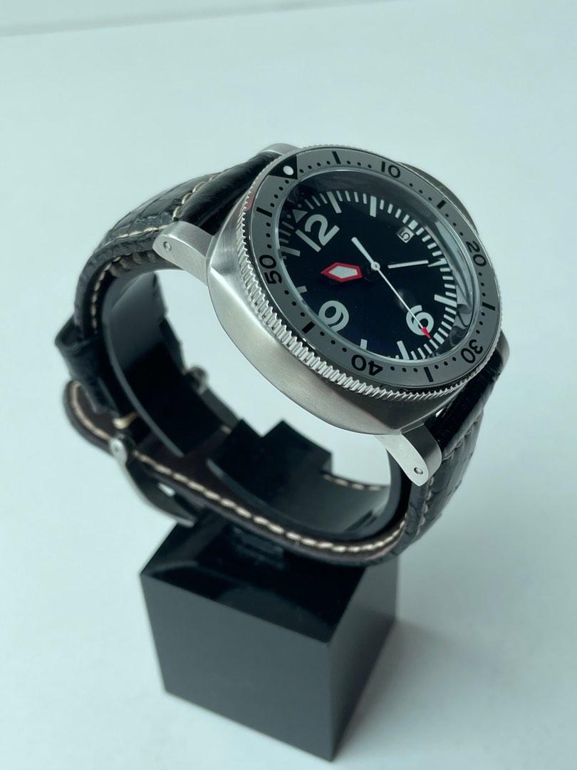 Custom Seiko Mod PAM Diver, Men's Fashion, Watches & Accessories ...
