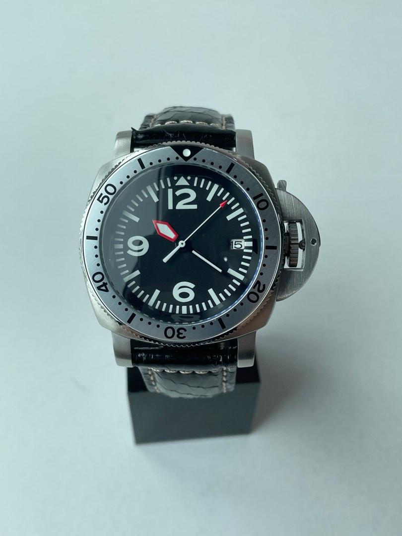 Custom Seiko Mod PAM Diver, Men's Fashion, Watches & Accessories ...