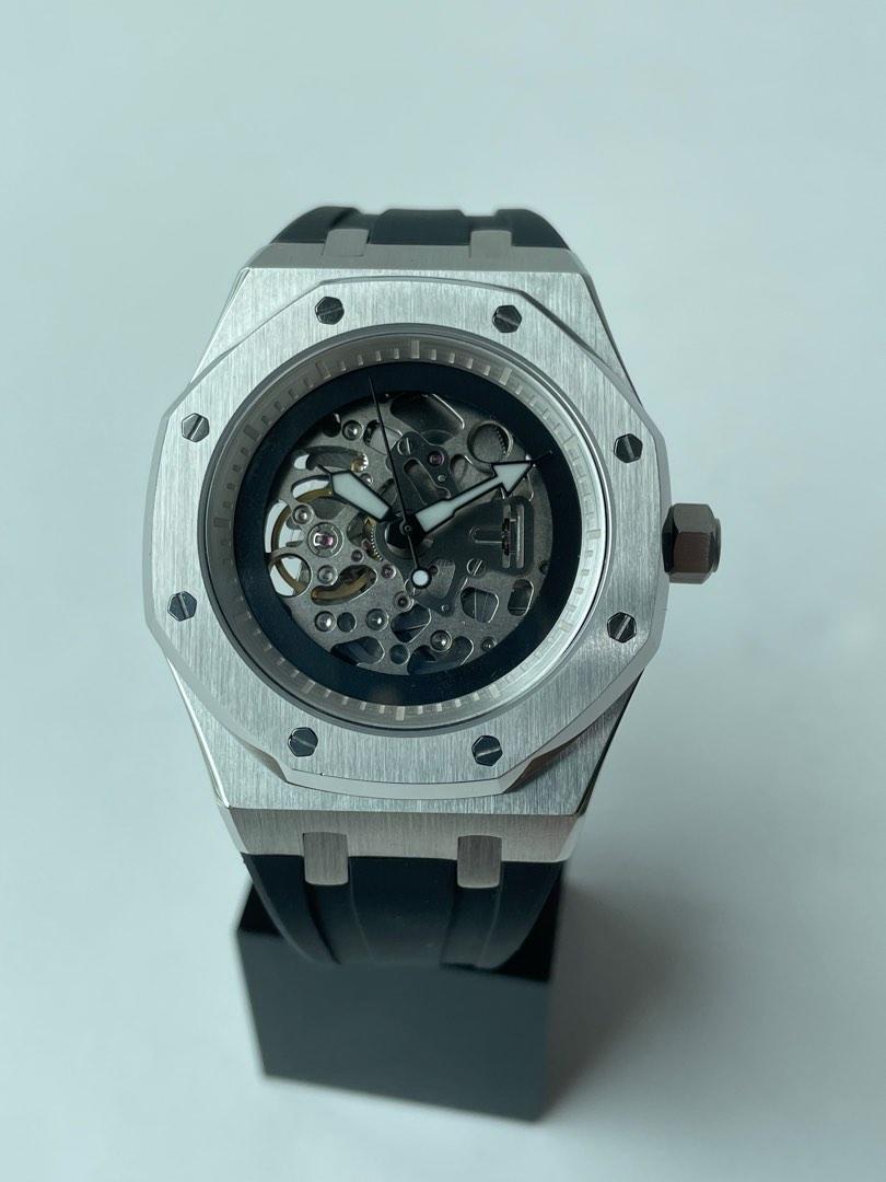 Custom Seiko Mod Skeleton AP 42mm, Men's Fashion, Watches & Accessories ...