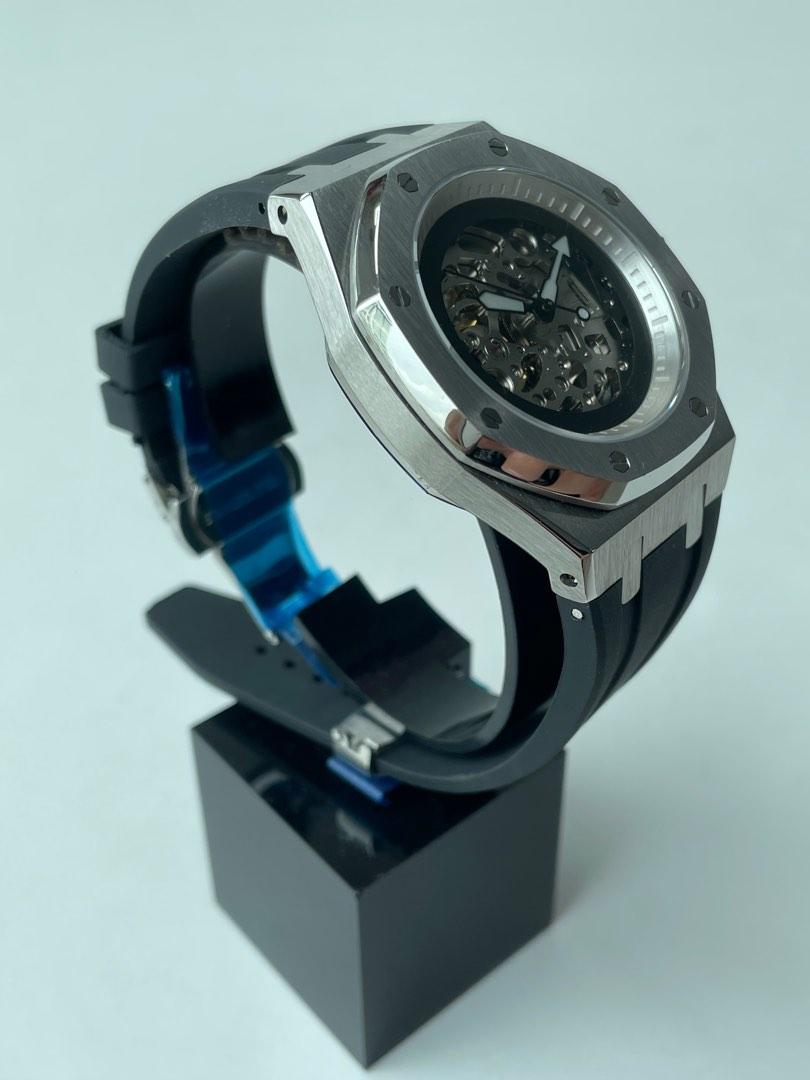 Custom Seiko Mod Skeleton AP 42mm, Men's Fashion, Watches & Accessories ...