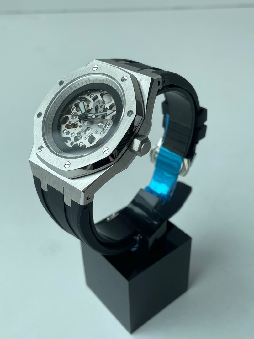 Custom Seiko Mod Skeleton AP 42mm, Men's Fashion, Watches & Accessories ...