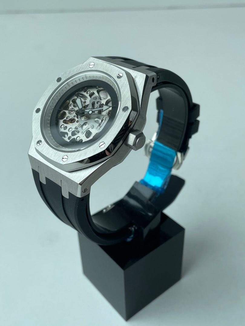 Custom Seiko Mod Skeleton AP 42mm, Men's Fashion, Watches & Accessories ...