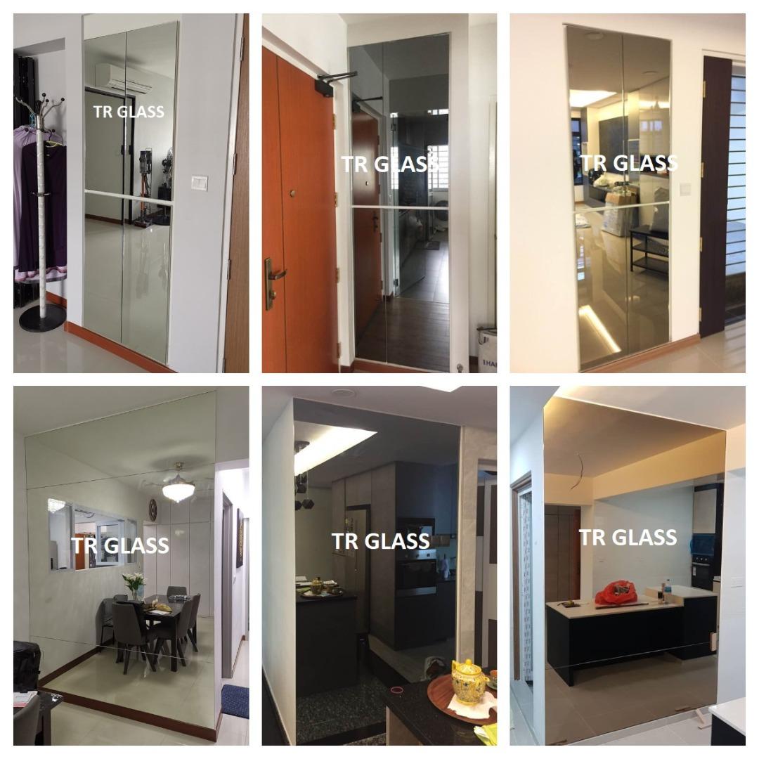 Custom Wall Mirror in Singapore , Home Services, Others on Carousell