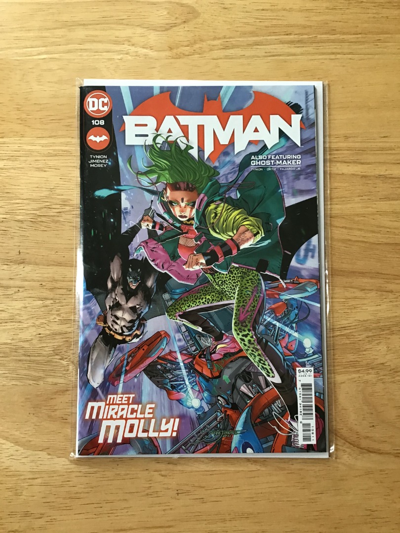 DC: Batman #108 (2021) - Jorge Jimenez Variant, Hobbies & Toys, Books ...