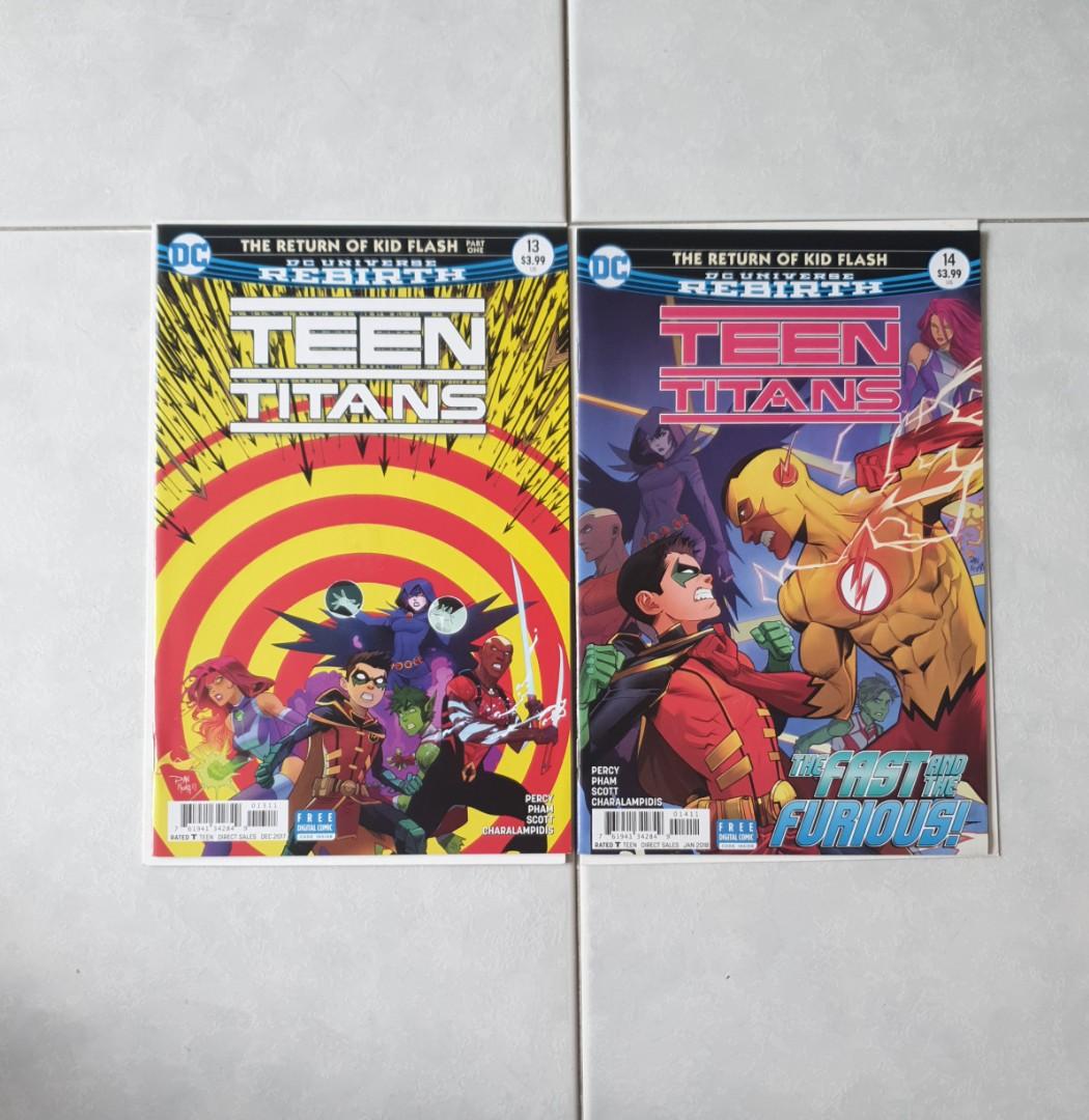 DC Comics Teen Titans 13 & 14 Complete 2 Issue Story Arc Near Mint ...