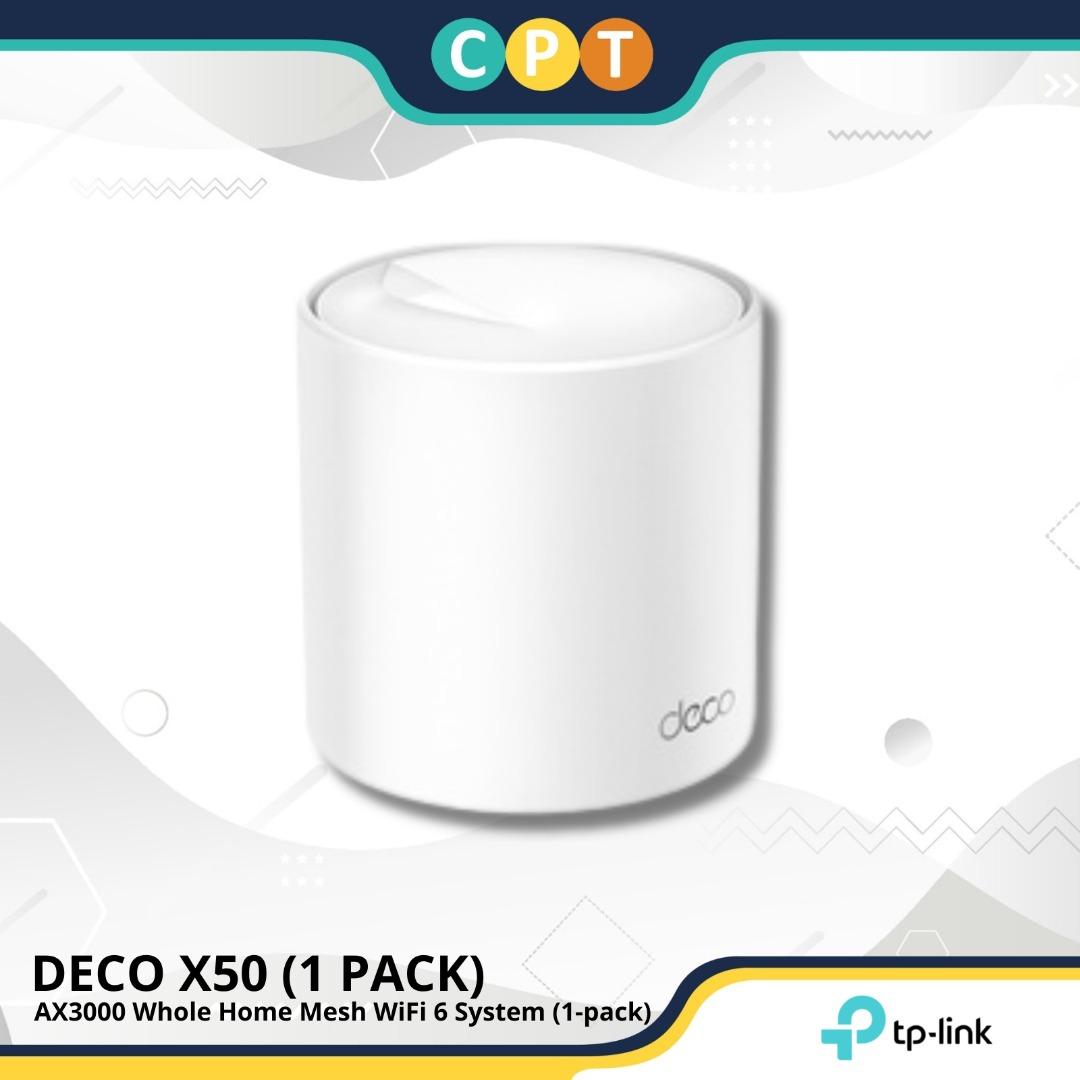 Deco X50 AX3000 Whole Home Mesh WiFi 6 Unit (1PACK), Mobile Phones ...