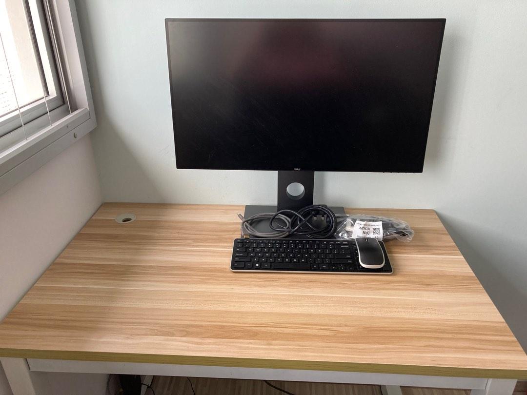 Dell Monitor with table and chair, Computers & Tech, Parts ...