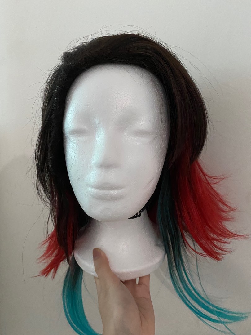 Demon Slayer Enmu cosplay wig, Hobbies & Toys, Memorabilia ...
