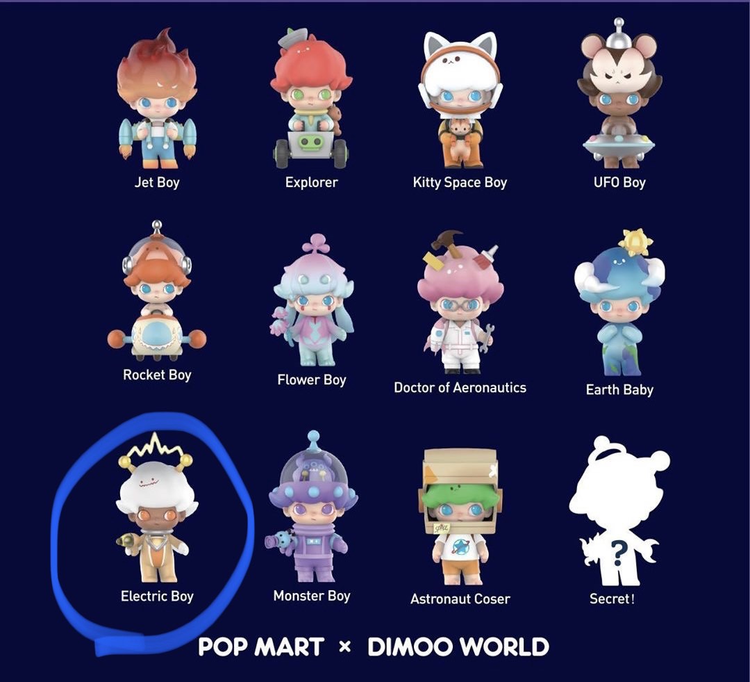 Dimoo Space Travel - Electric Boy, Hobbies & Toys, Toys & Games on ...