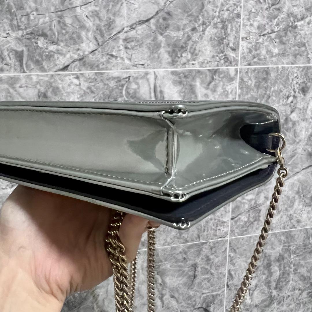 Dior Diorama Wallet On Chain WOC Silver, Luxury, Bags & Wallets on ...