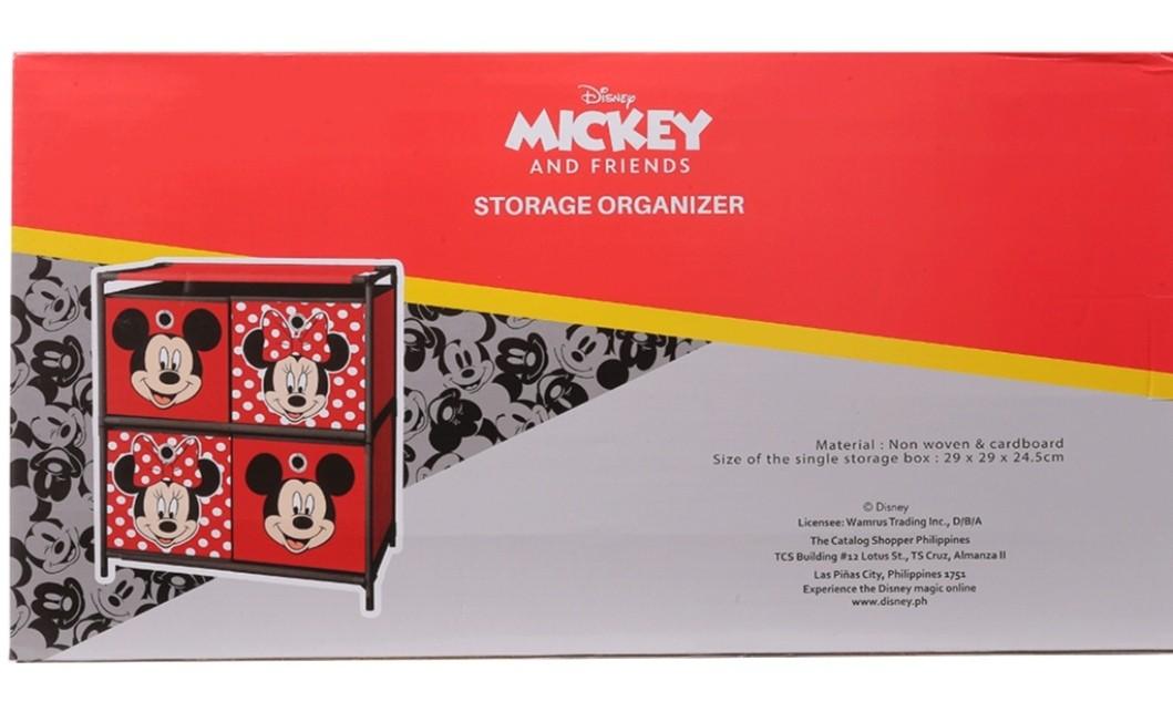 DISNEY MICKEY MINNIE MOUSE STORAGE ORGANIZER, Hobbies & Toys, Toys ...