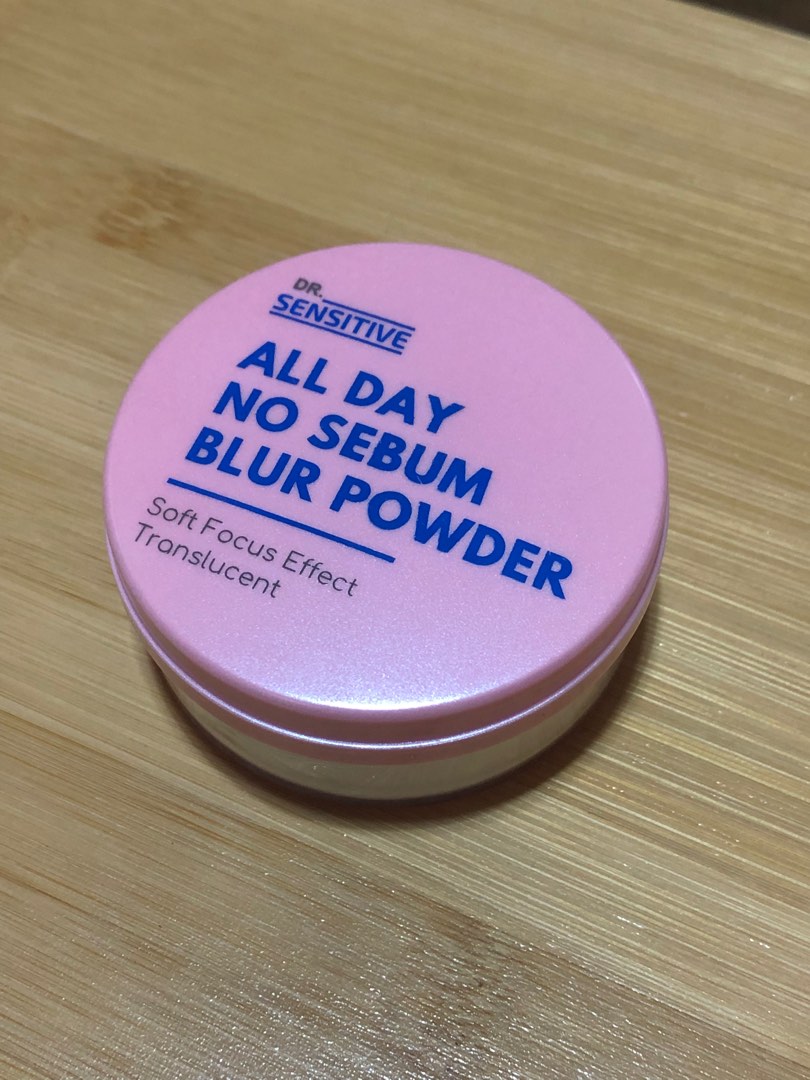 dr. sensitive all day no sebum blur powder, Beauty & Personal Care ...