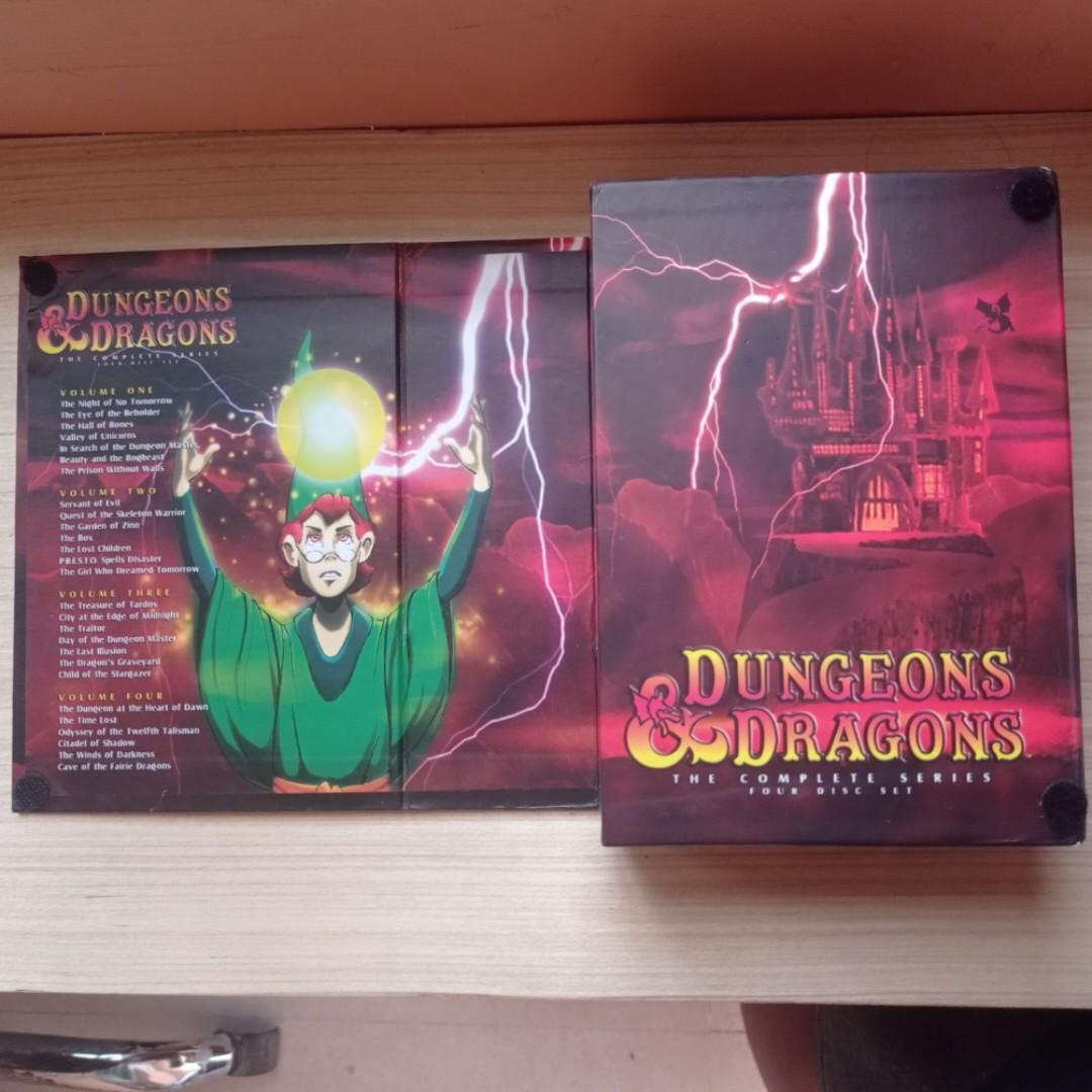 Dungeons and dragons animation box set original dvd movie, Hobbies ...