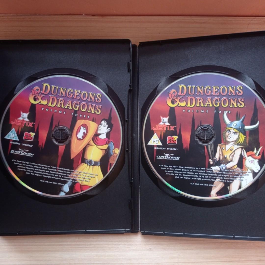 Dungeons and dragons animation box set original dvd movie, Hobbies ...