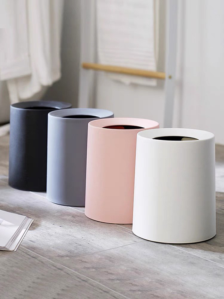 Dustbin (White), Furniture & Home Living, Cleaning & Homecare Supplies ...