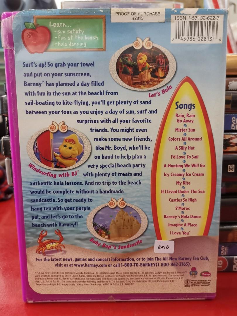(DVD) Barney's Beach Party, Hobbies & Toys, Music & Media, CDs & DVDs ...