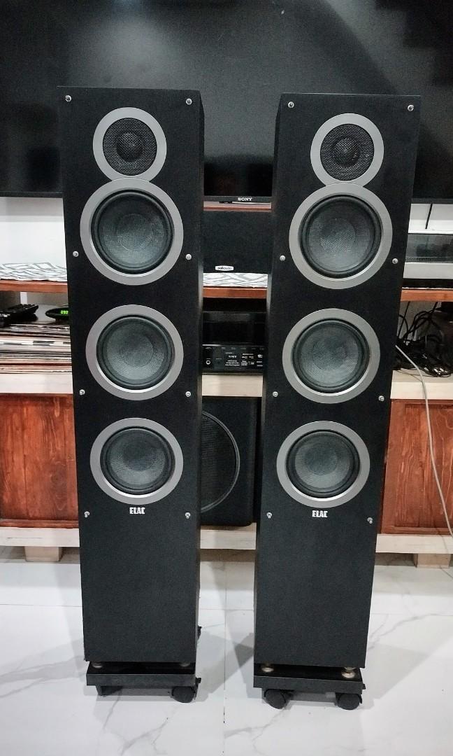 Elac Debut F5 Floorstanding Speakers, Audio, Soundbars, Speakers ...