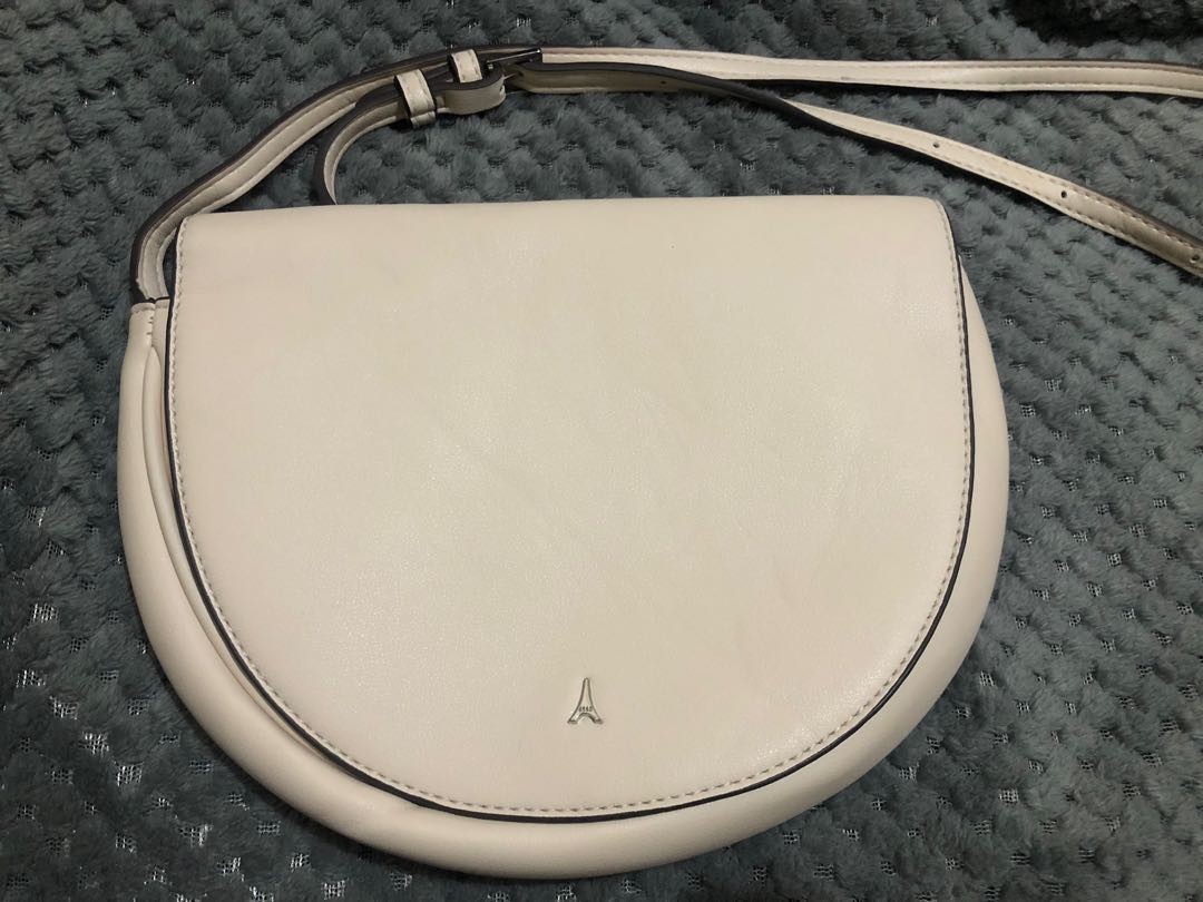 Elle Small Sling Bag (Off-white), Luxury, Bags & Wallets on Carousell