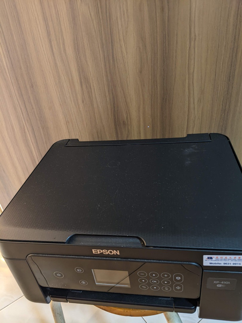 Epson XP-4101 Wireless Printer/Scanner/Copier, Computers & Tech ...